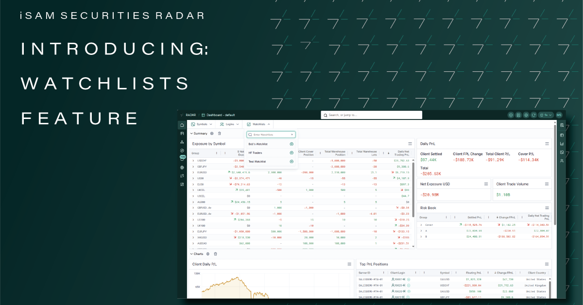 Introducing Watchlists: Smarter Trader Monitoring & Real-Time Alerts