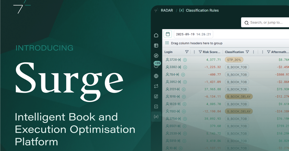 Introducing Surge - Intelligent Book and Execution Optimisation Platform