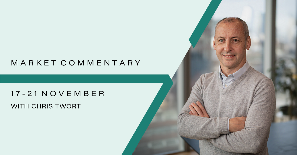 Market Commentary with Chris Twort: 17th - 21st November